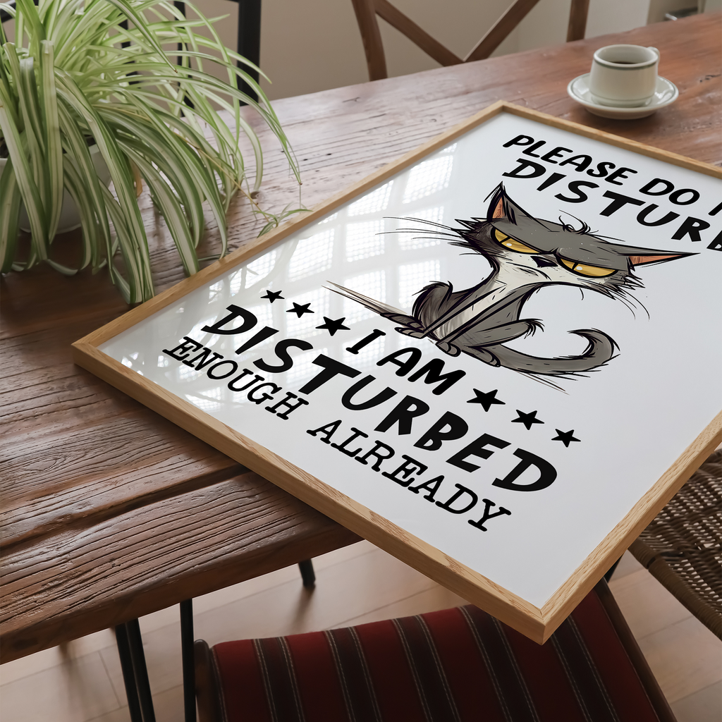 Sjov Citatplakat - Skab Glæde og Humor i Dit Hjem – Just Karikatur