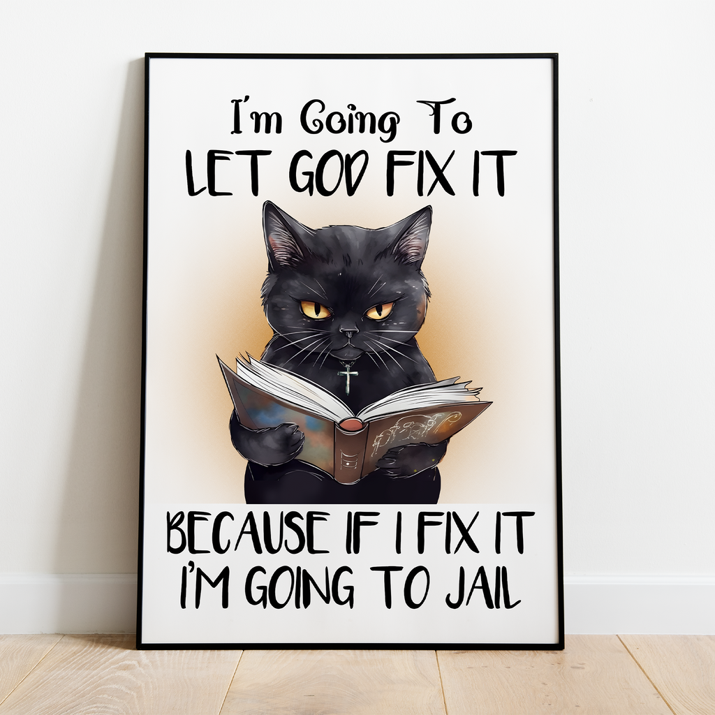 Sjov Citatplakat - Skab Daglig Glæde med Smil og Humor – Just Karikatur