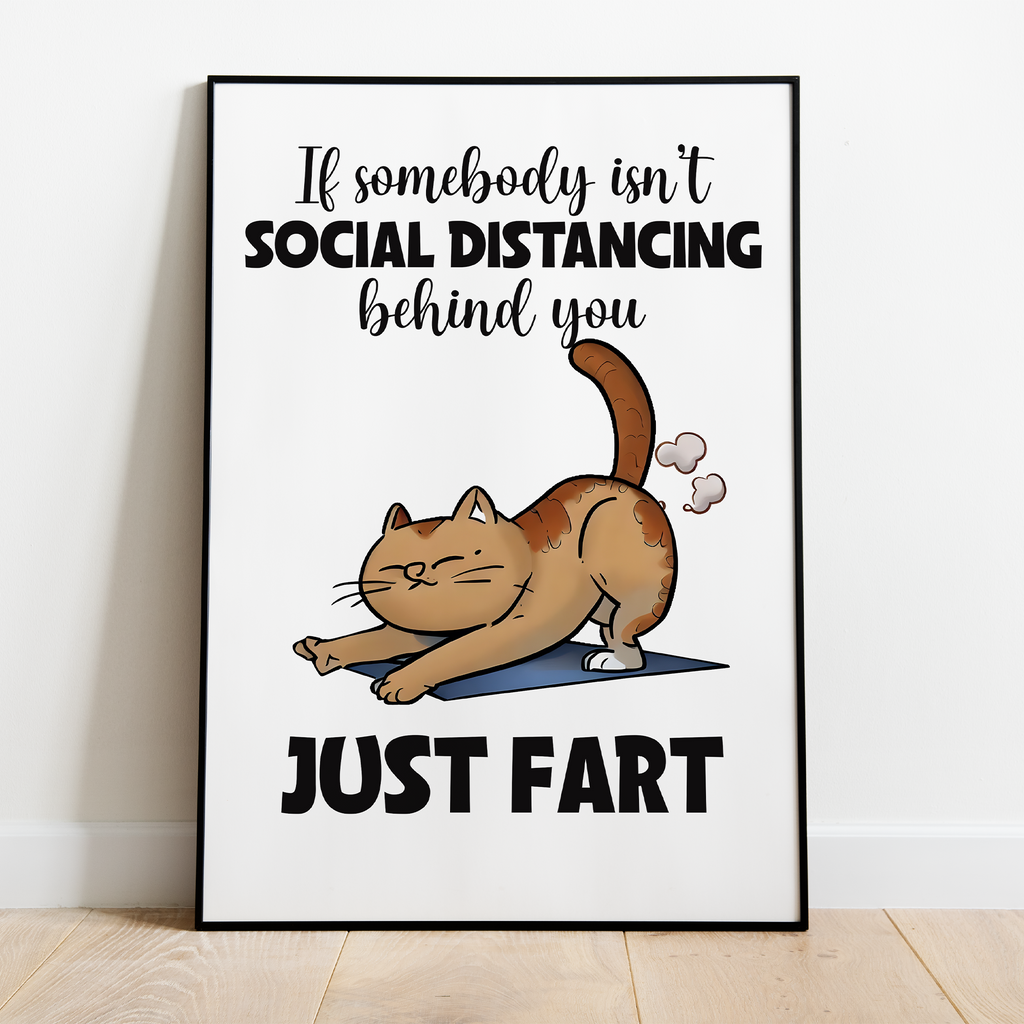 Sjov Citatplakat - Skab Daglig Glæde og Humor i Dit Hjem – Just Karikatur